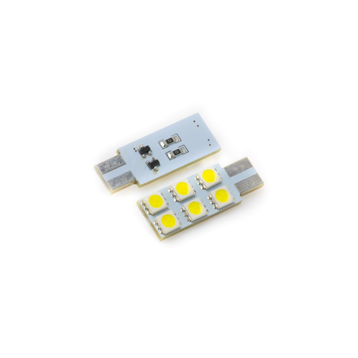 T10 6-SMD 5050 LED Bulb | XenonHIDs.com